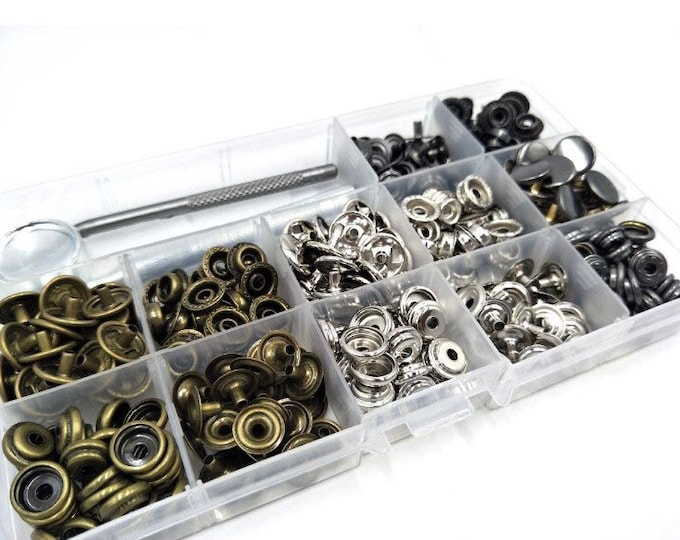 Metal Ring Snaps Line 20 Line 24 Metal Snaps 203 201 - Etsy