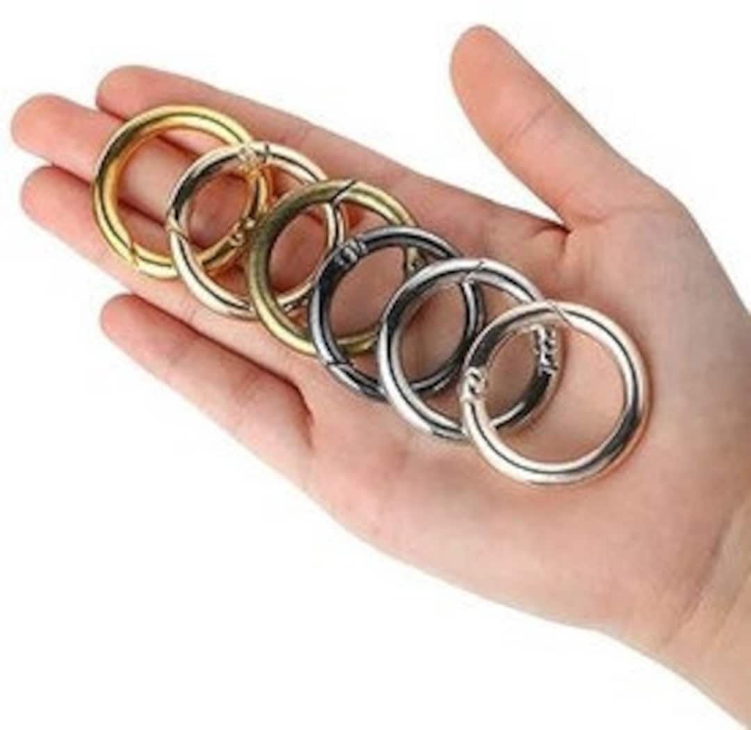 Spring Clasp O-rings - Round Trigger Clasp for Dog Collars, Straps ...