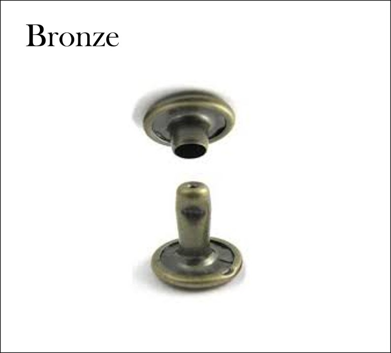 Rivets for Leather and Crafts 50ct Small Medium Large Cap - Etsy