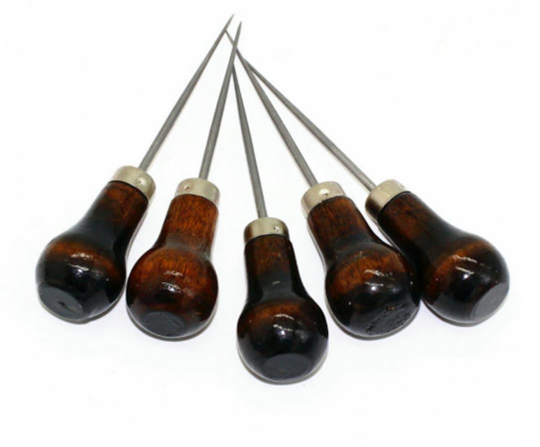 Awl - Piercing Awl for Creating Holes in Woven Fabrics and Leather -5 ...