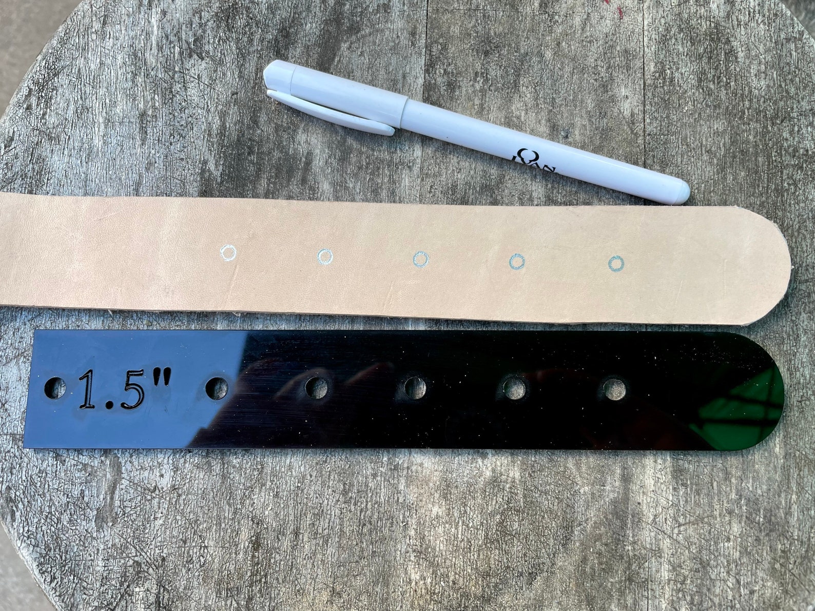 Acrylic Strap Templates Multiple Sizes Collar Template | Etsy