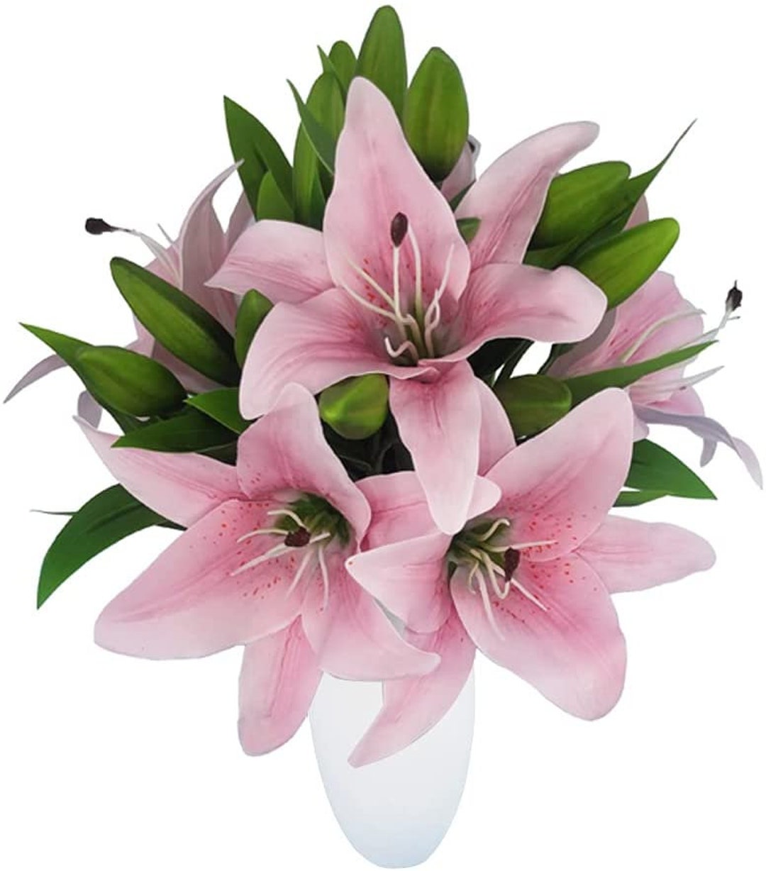 Artificial Lillies - Lily Flowers - Lillies - Artificial Flowers ...