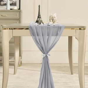 Chiffon Drapery Cloth 10ft Chiffon Table Runner Wedding - Etsy