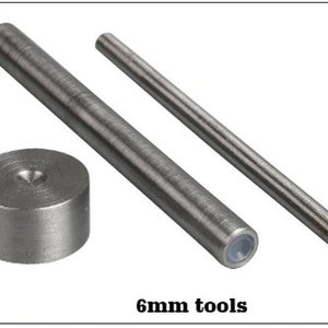 Crystal Rivet Setter - Cap Rivet Setter - 4-6-8mm Sizes With Hole Punch ...