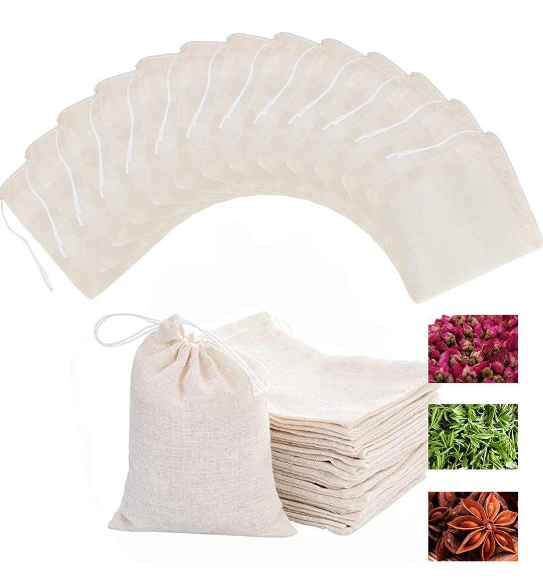 Muslin Bags | Sachet Bags | Cloth Bags | Cheesecloth Tea Bags | Gift ...