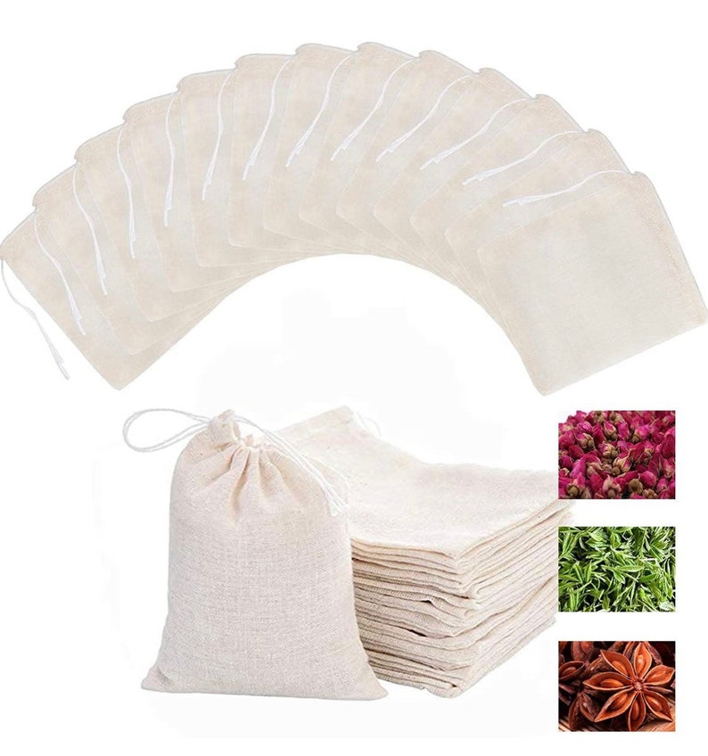 Muslin Bags | Sachet Bags | Cloth Bags | Cheesecloth Tea Bags | Gift ...