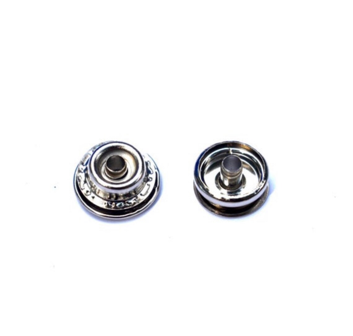 Metal Ring Snaps - Line 20 Line 24 Metal Snaps, #203, #201 Metal Snap ...