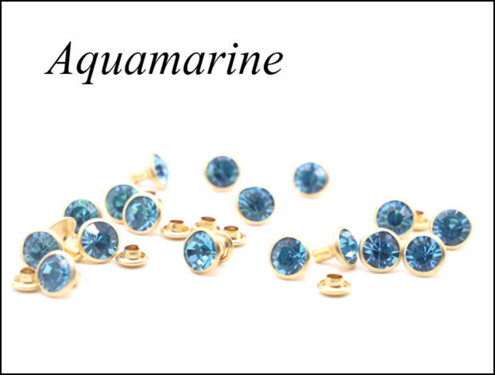 Crystal Rivet Sampler Box Bulk Savings 300 Crystal Rivets - Etsy