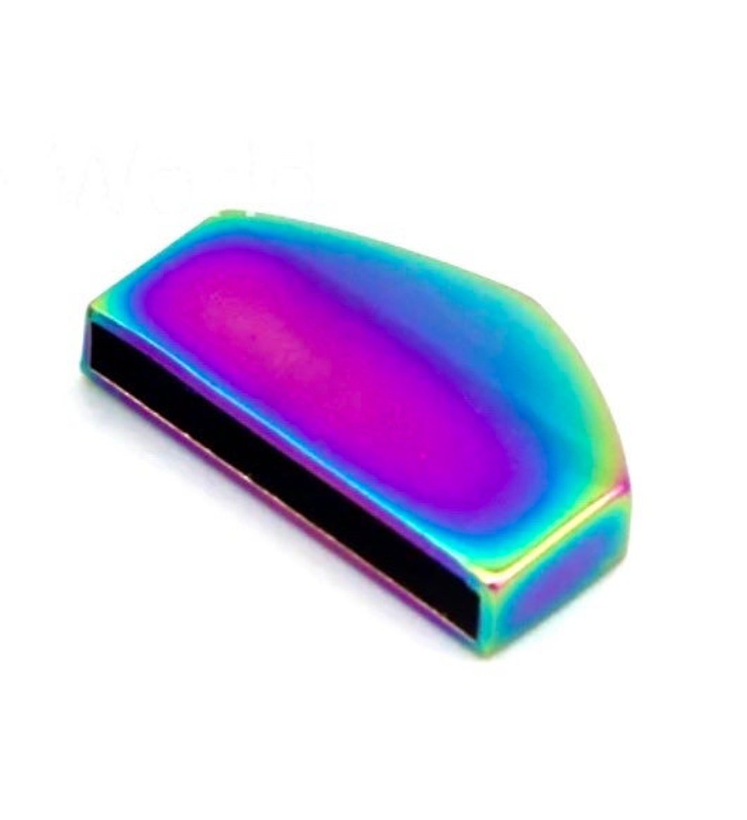 Rainbow Belt Tip End - Strap Tip Keeper for 1” Straps - Metal Buckle ...