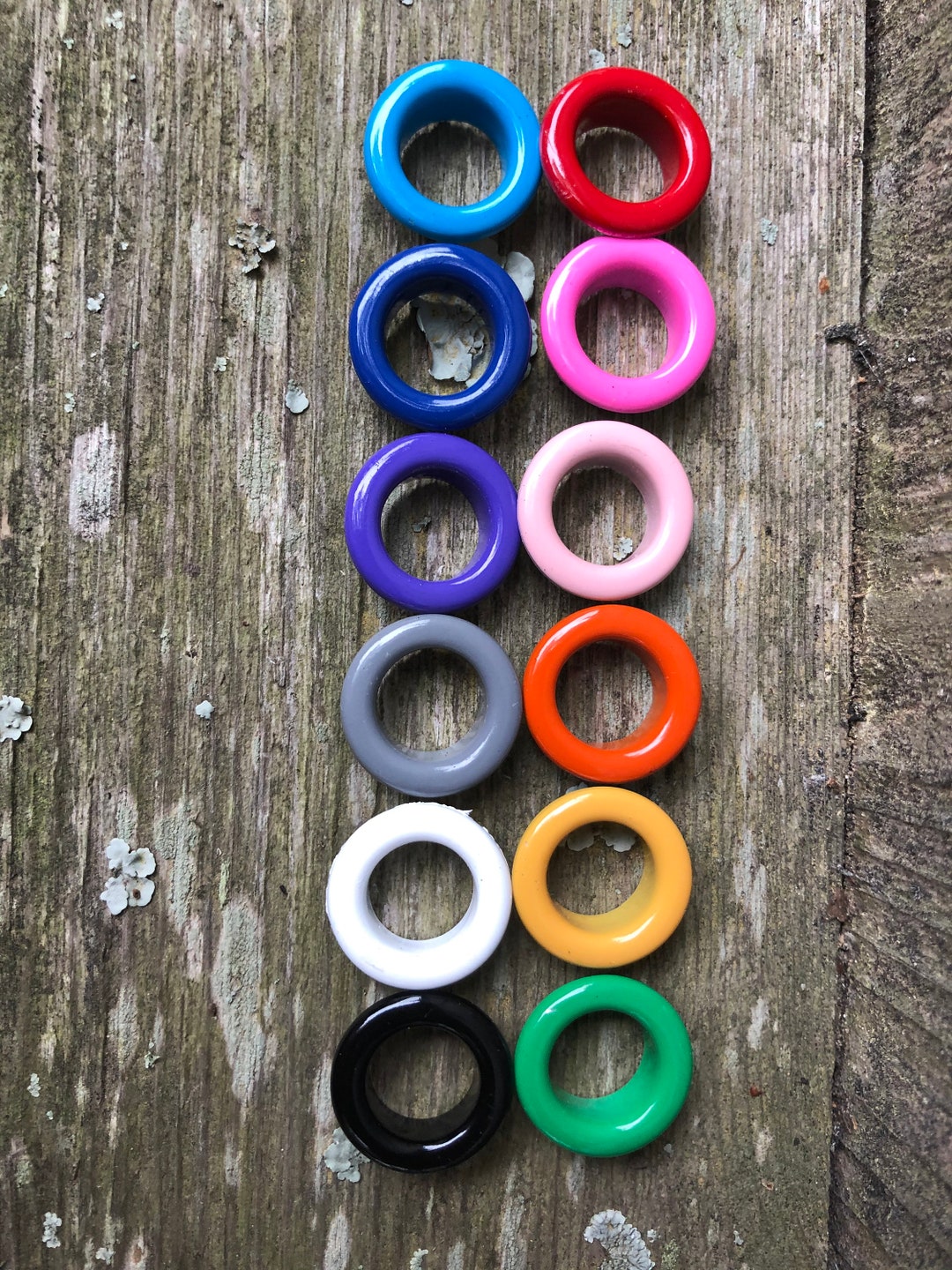 Eyelets - Colored Grommets 12mm 10mm 8mm 6mm 5mm 4mm 3mm 2mm Size -2 - Etsy