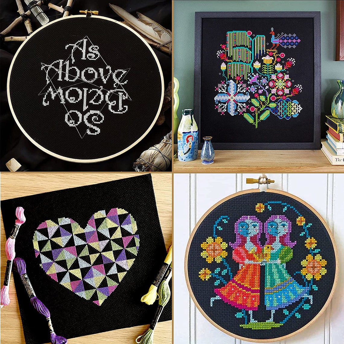 Aida Canvas - Cross Stitch Cloth - Aida Cloth Cross Stitch Fabric ...