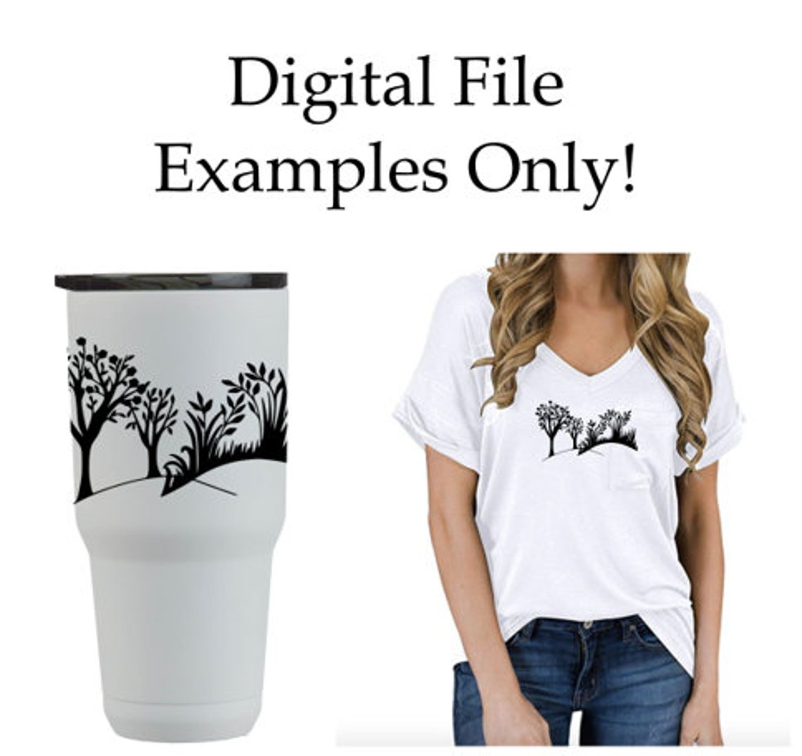 Nature Scenes Svg Bundle 9 Background Nature Scenes | Etsy