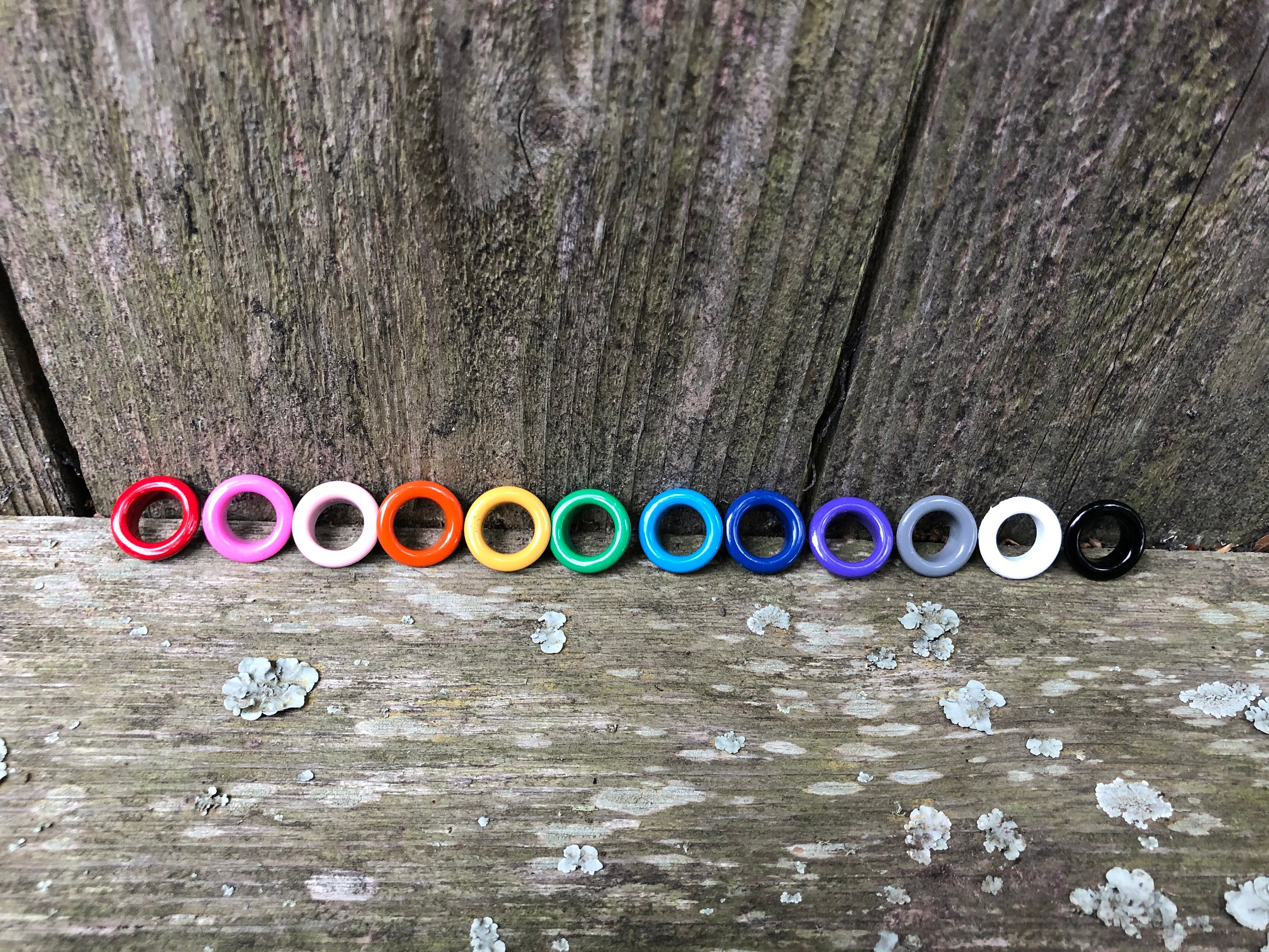 Eyelets - Colored Grommets 12mm 10mm 8mm 6mm 5mm 4mm 3mm 2mm Size -2 - Etsy