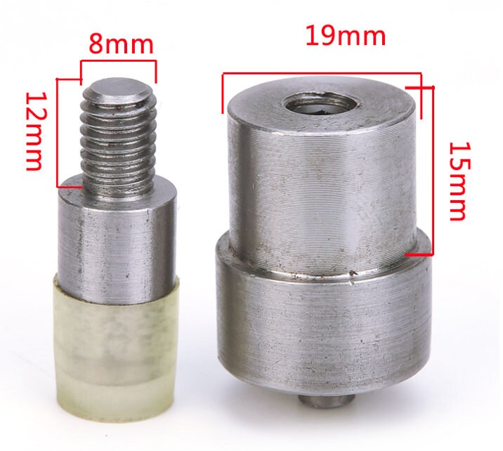 Round Pearl Dies for Hand Press - 4-10mm Dies for Setting Pearl Rivets ...