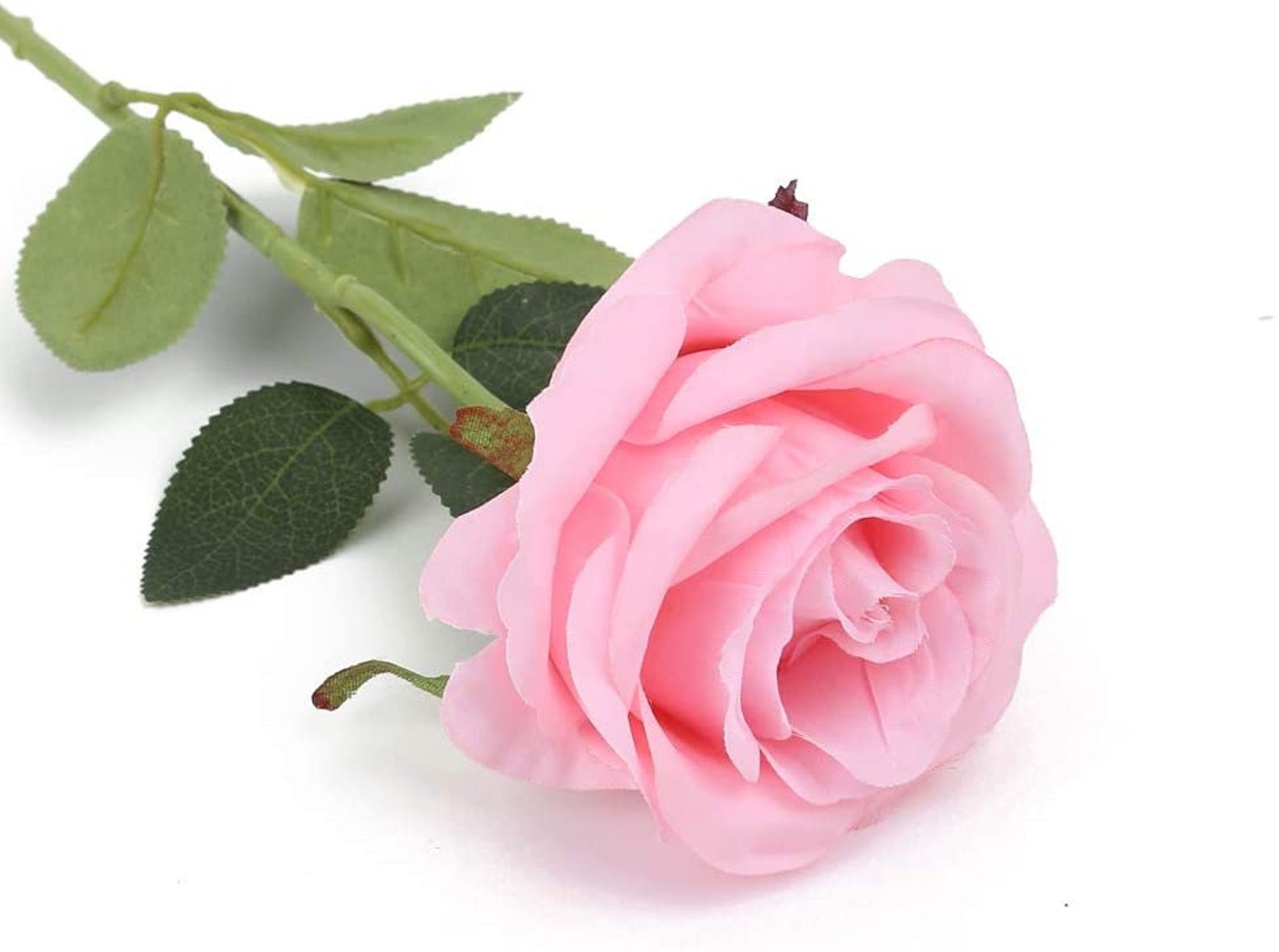 Rose Stems - Realistic Silk Rose Stems - Wedding Bouquet - Bridesmaid ...