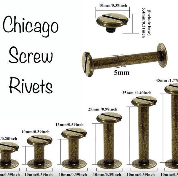 Screw Rivets - Etsy
