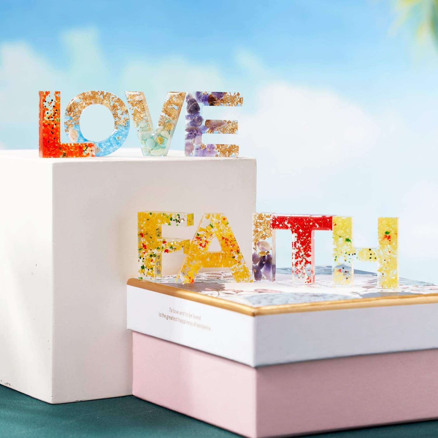 Alphabet Keychain Resin mold kit Over 200pcs | Etsy