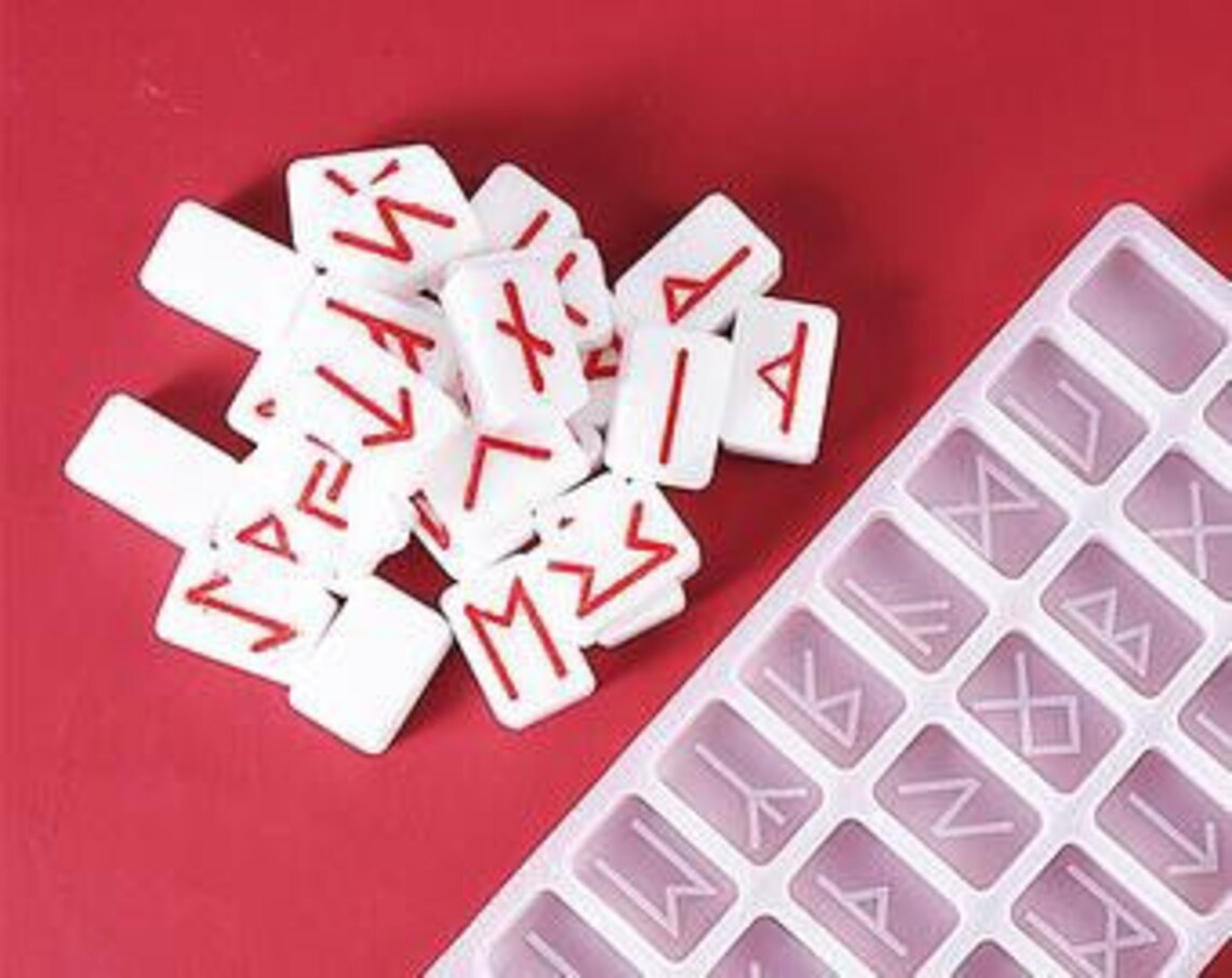 Rune Symbol Resin Mold Tray - Etsy