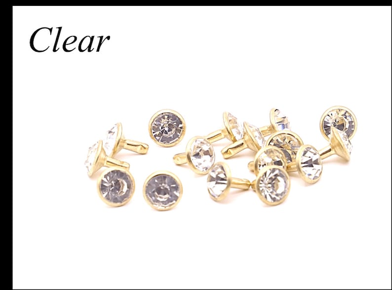 Crystal Rivet Sampler Box Bulk Savings 300 Crystal Rivets - Etsy