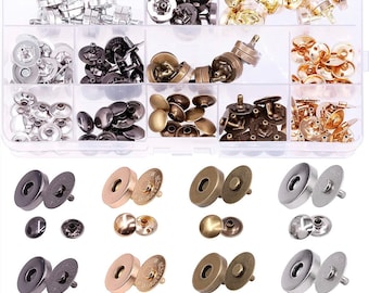 Double Caps Magnetic Snaps Dies Sets14mm18mmhand Press - Etsy