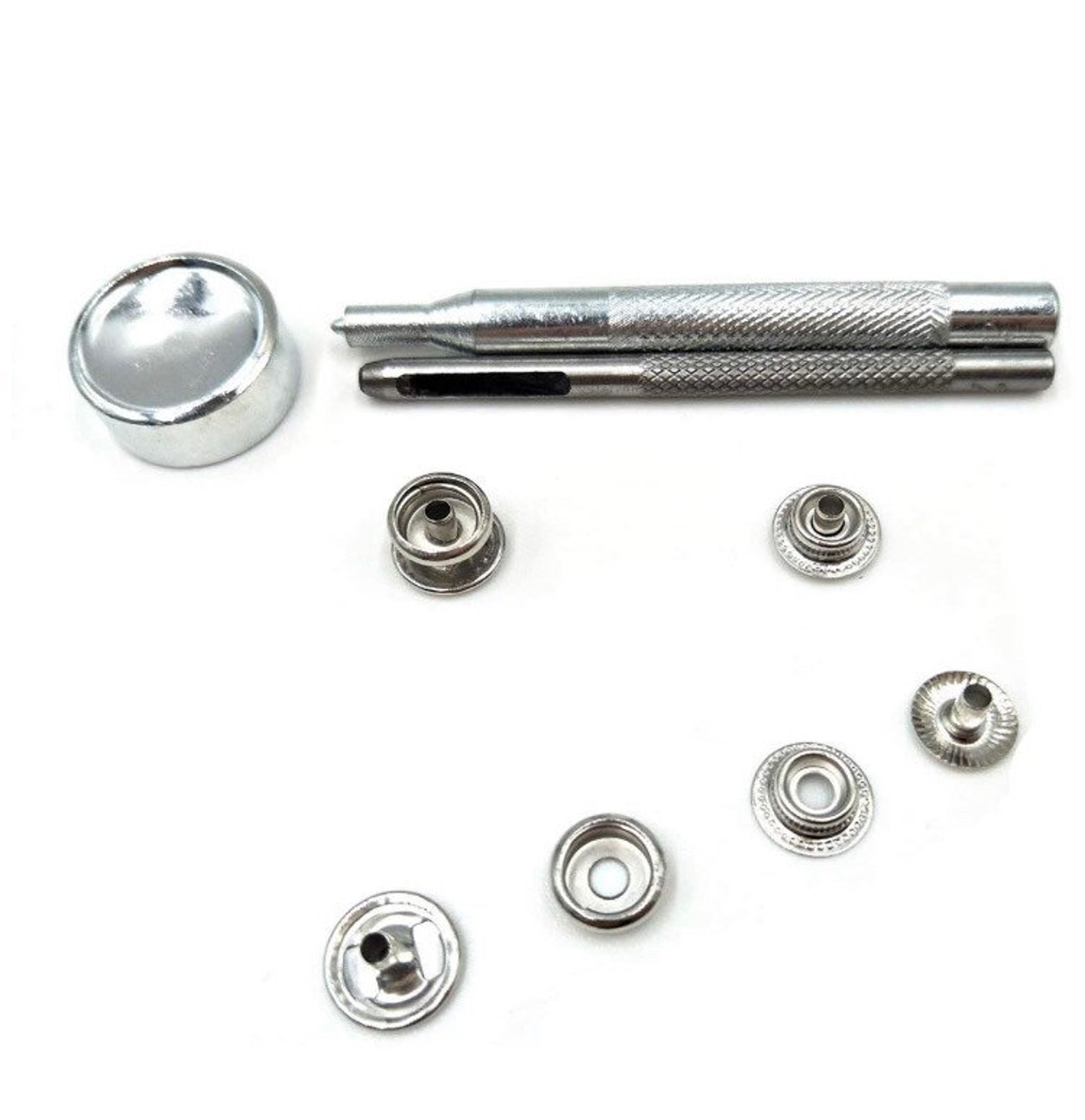 Ring Snap Kit - Line 20 and Line 24 Snaps With Tools and Carry Case -P ...