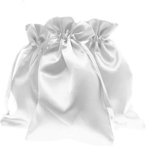 Satin Drawstring Bags | Drawstring Product Bags | Wedding Favor Bags ...