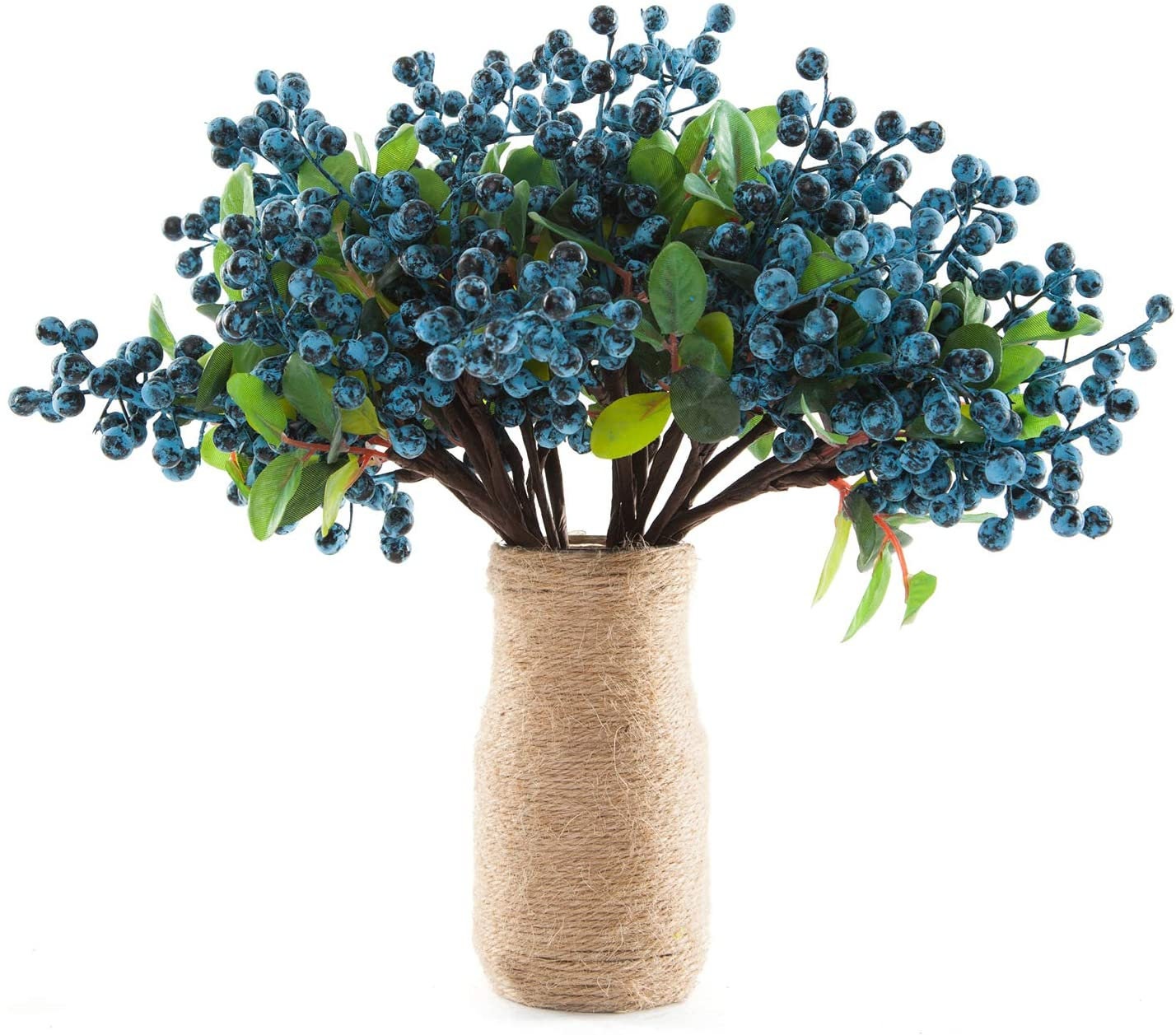 Blueberry Stems - Artificial Blueberries - Summer Home Decor - Summer ...