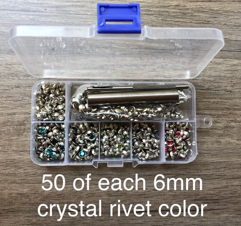 Bulk Crystal Rivets Build your own box 50% markdown from | Etsy