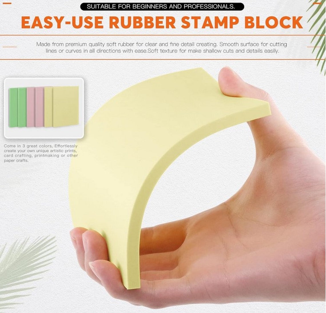 Rubber Stamp Making Kit With Stamp Blocks and Tools- Printmaking Kit - Etsy