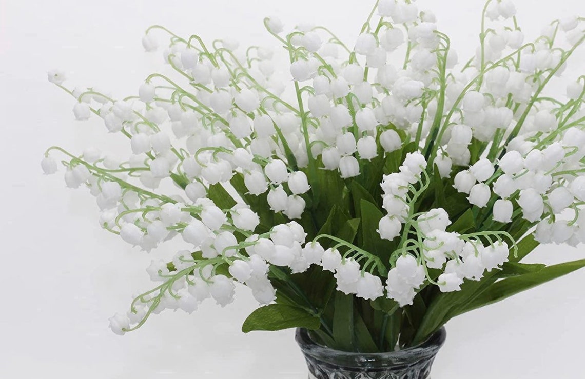 Lily of the Valley Stems - Lillies - Artificial Flowers - Floral Stems ...