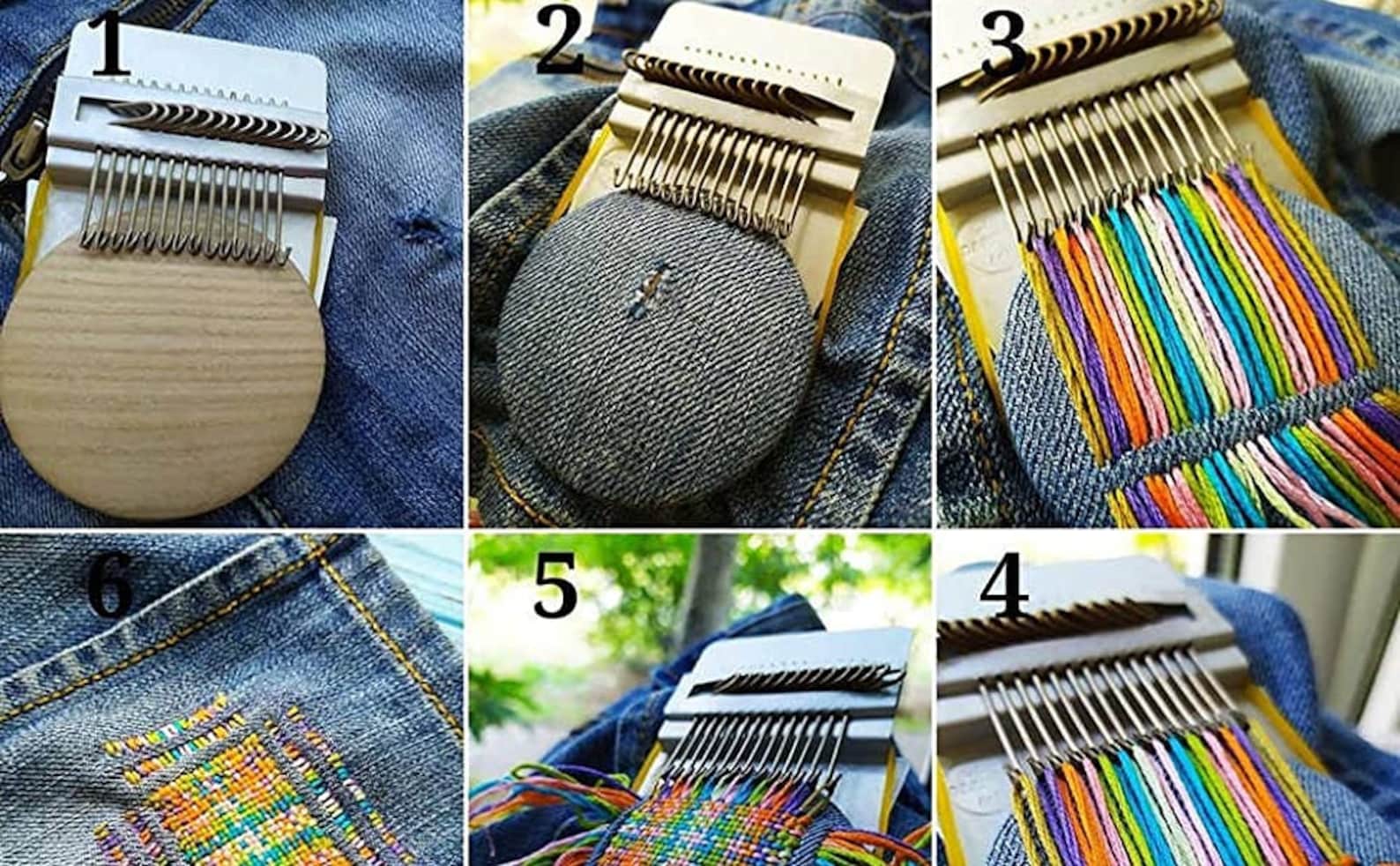 Darning Loom Mending Looms Fast DIY Clothing Repair | Etsy