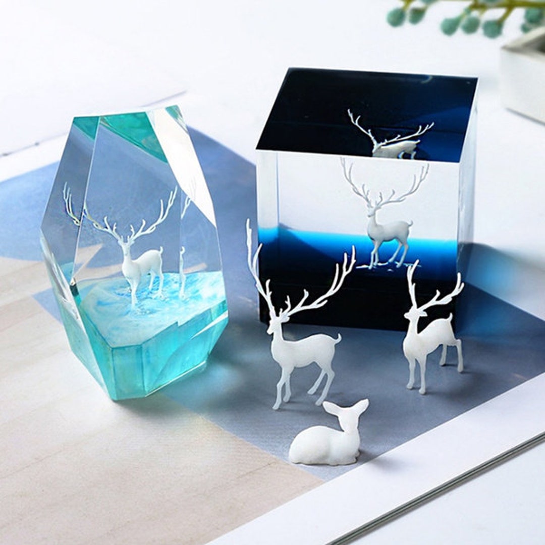 Deer Nature Scene Resin Kit - Etsy