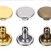 Gold Rivets for Leather 50ct 6mm Gold Cap Rivet Studs Fast Shipping ...