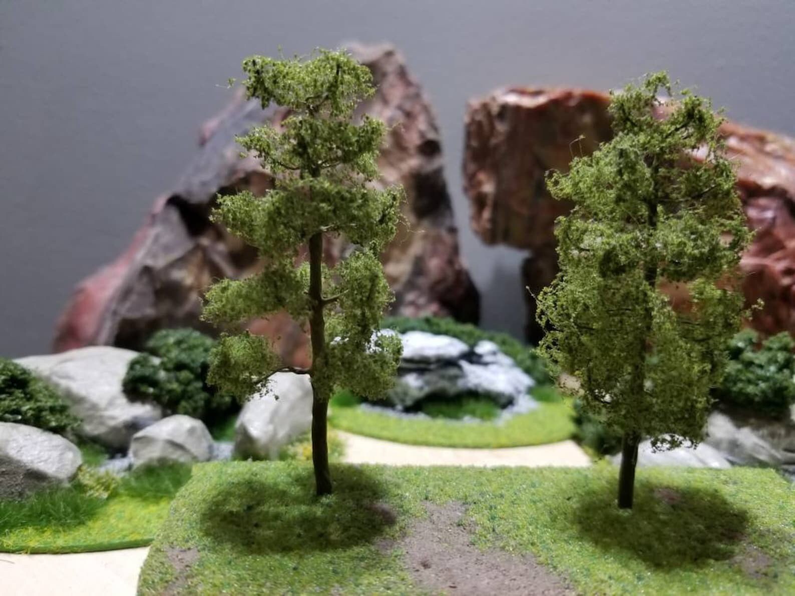 Miniature Trees for Models, Resin, and Crafts - 10ct -P - Etsy