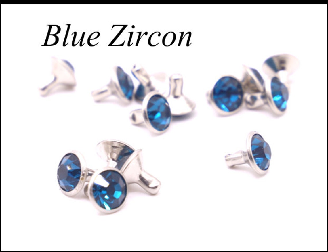 Crystal Rivet Sampler Box Bulk Savings 300 Crystal Rivets - Etsy