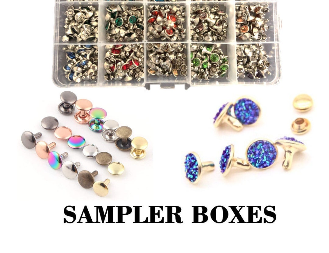 Sampler Boxes - Bulk Wholesale Rivets -P - Etsy