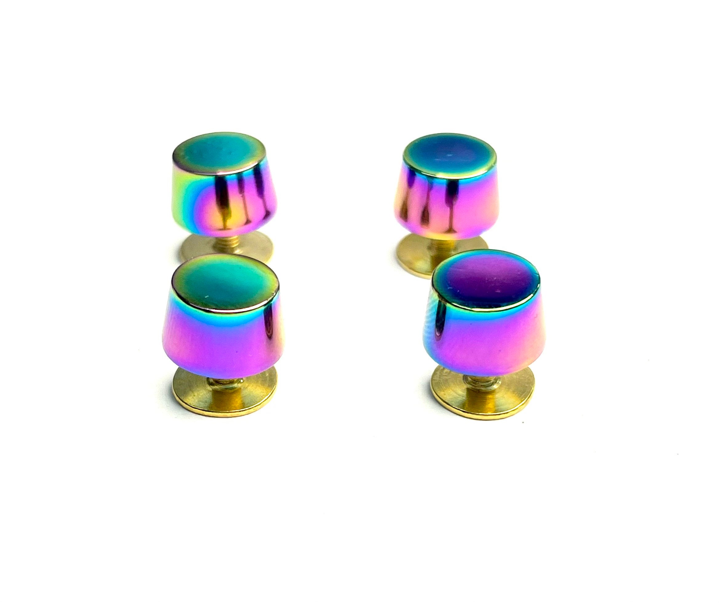 Rainbow Stud Screw Rivets Rainbow Purse Feet Decorative - Etsy