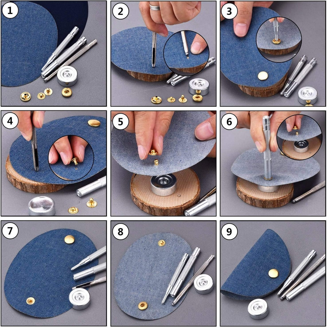 Snap Setting Tools - Spring Snap Tools #655 #633 #655 Segma Snap Tools ...