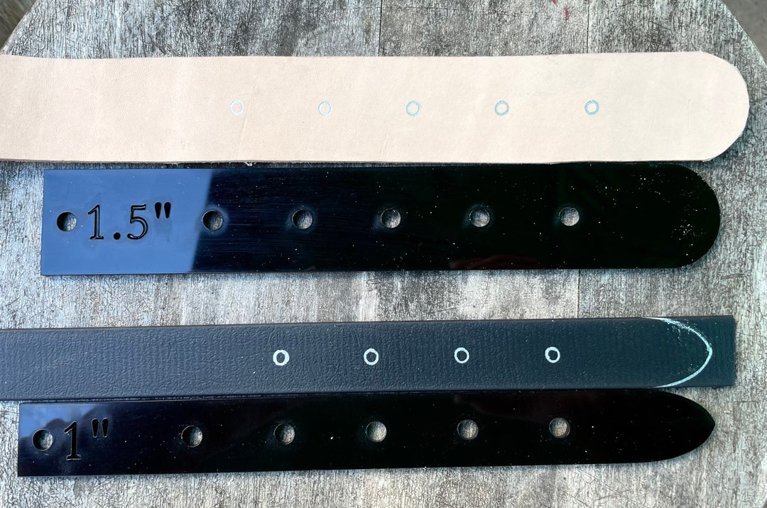 Acrylic Strap Templates - Multiple Sizes - Collar Template - Belt ...