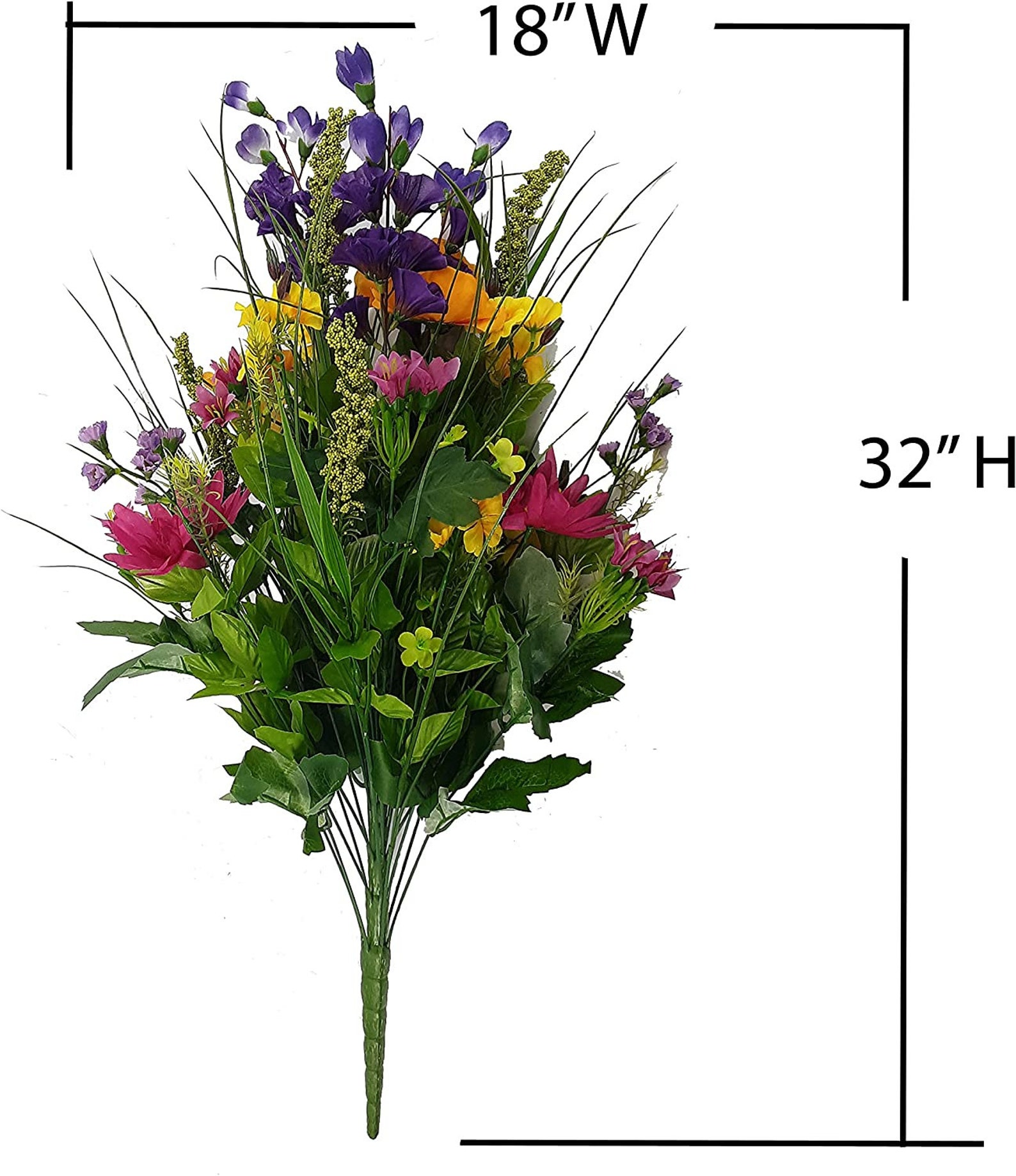 Flower Bouquet Displays Artificial Flower Bouquets for | Etsy