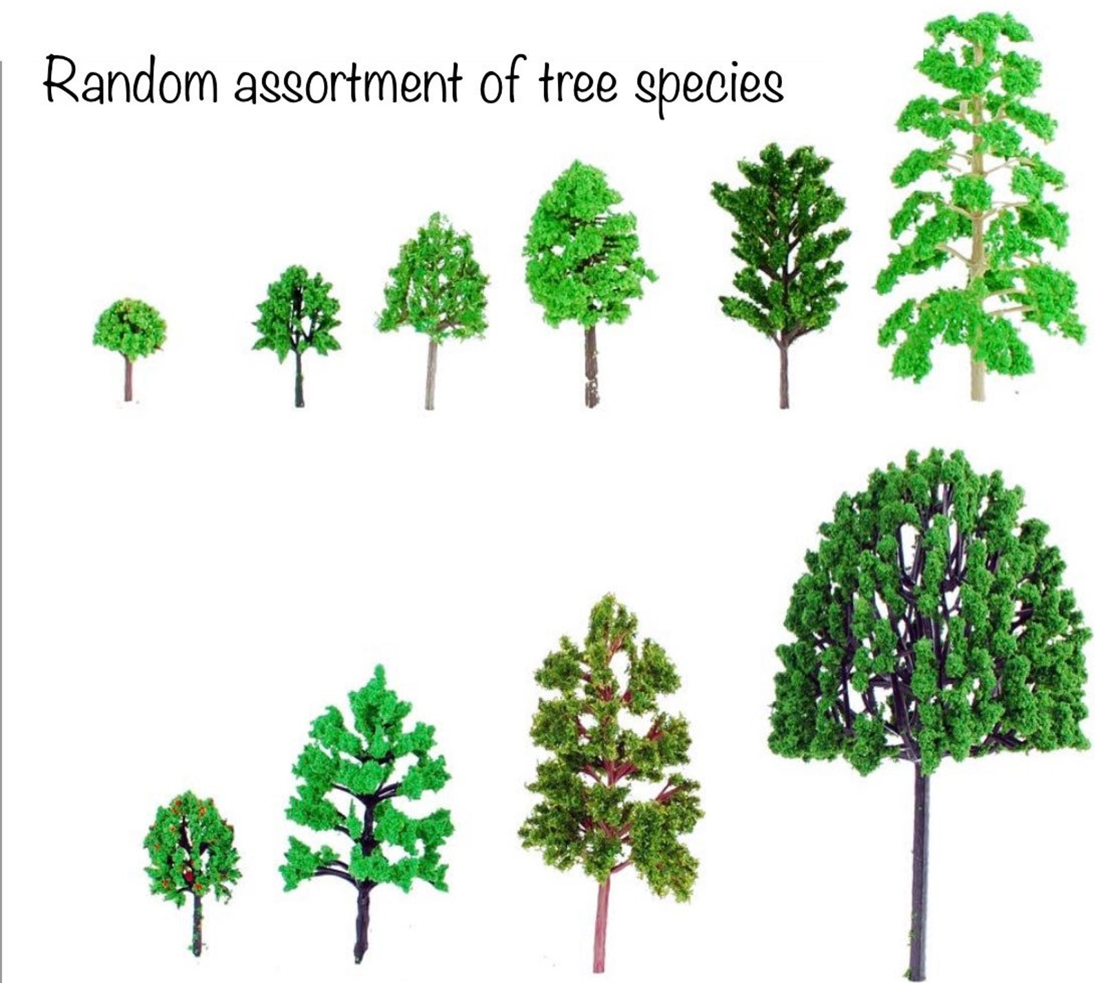 Miniature Trees for Models, Resin, and Crafts - 10ct -P - Etsy