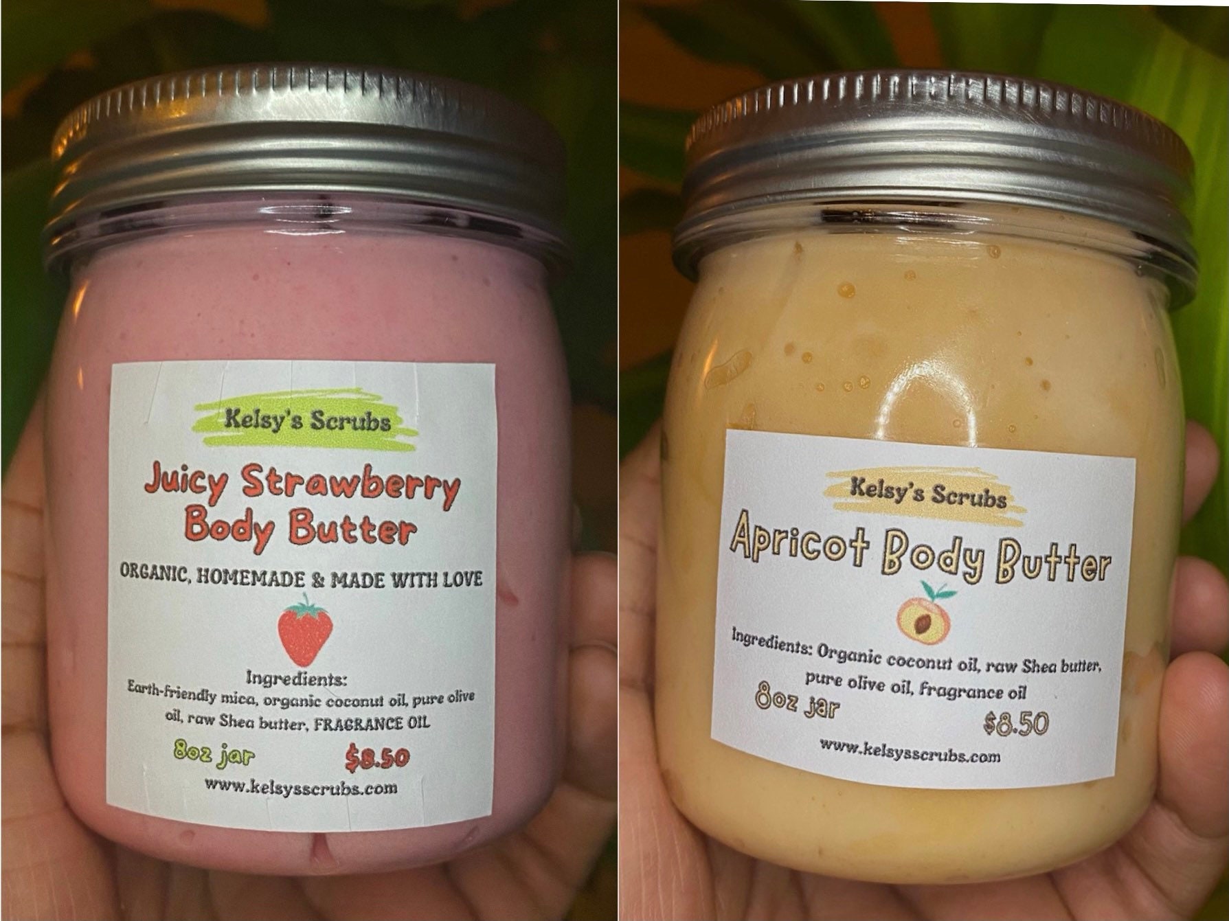 Fruity Body Butters, Choose Your Flavor of choice! Comes with One per order
