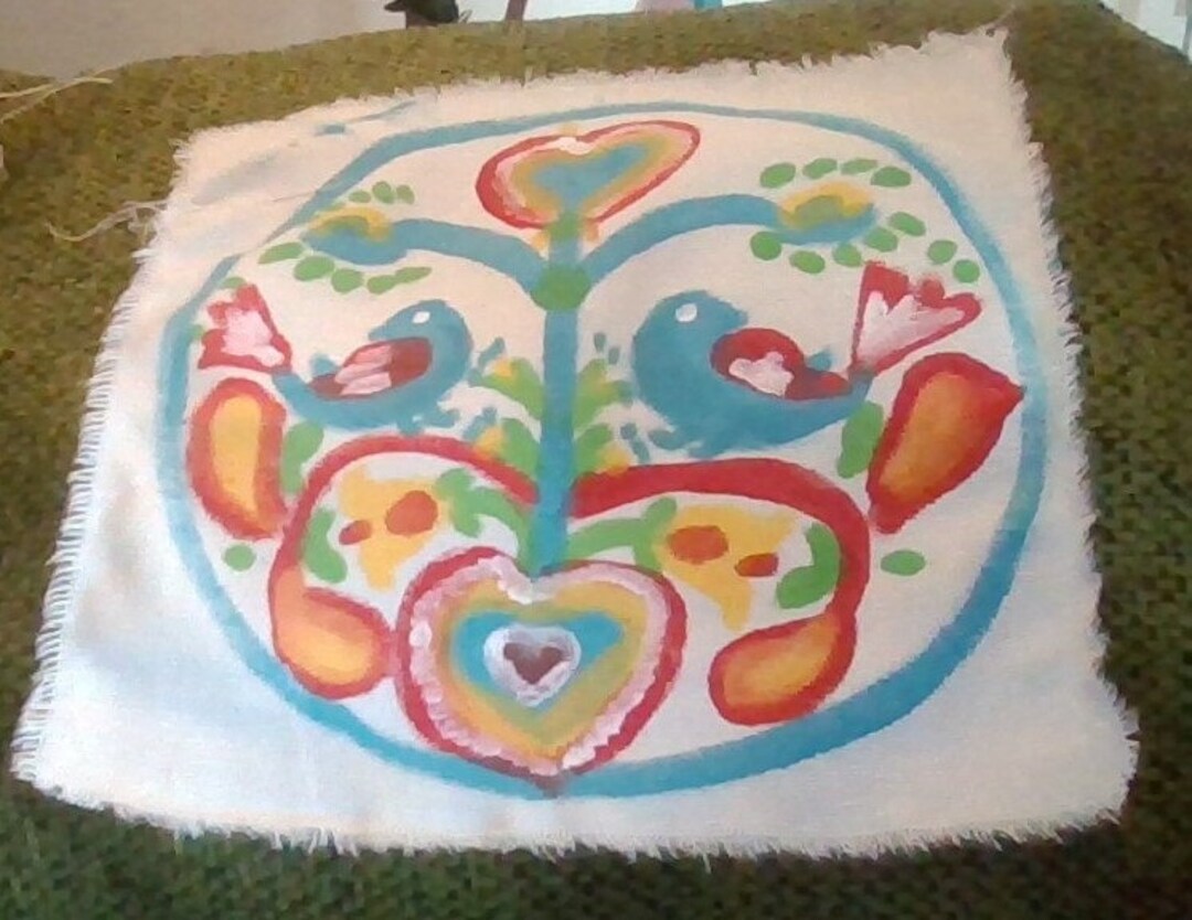 Deluxe Distelfink Pennsylvania Dutch Hex Sign Patch - Etsy