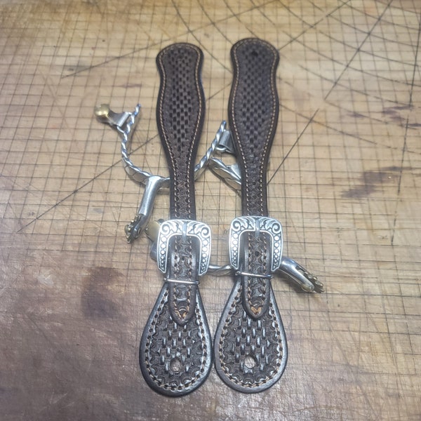 Spur Straps Western - Etsy