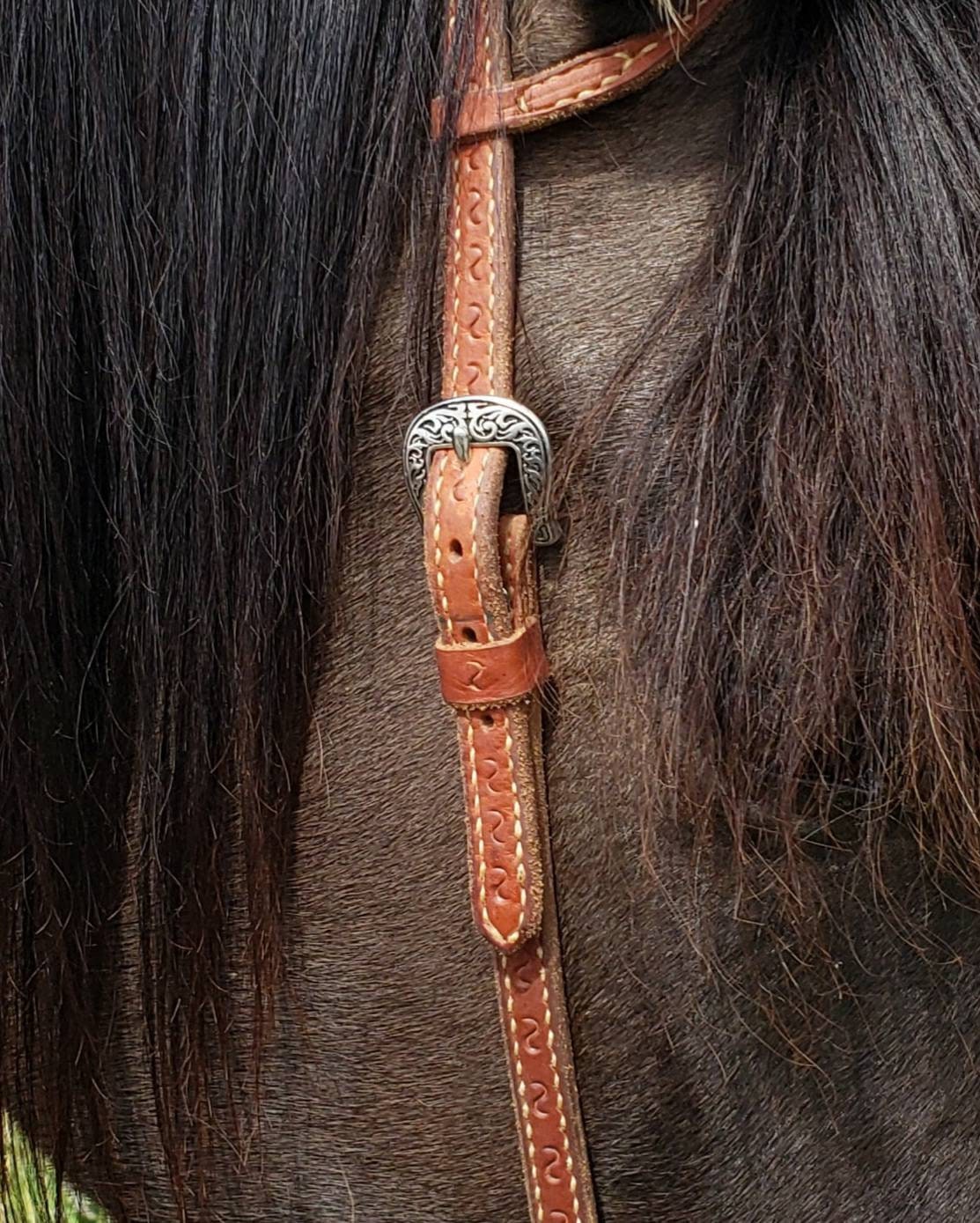 One Piece Split Eared Headstall | Etsy