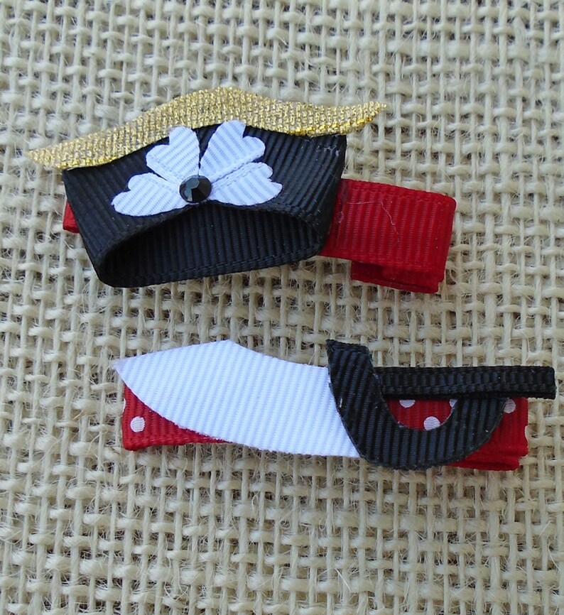 Ribbon Sclupture Hair Clip Hair Bow Barrett Simply2cute - Etsy