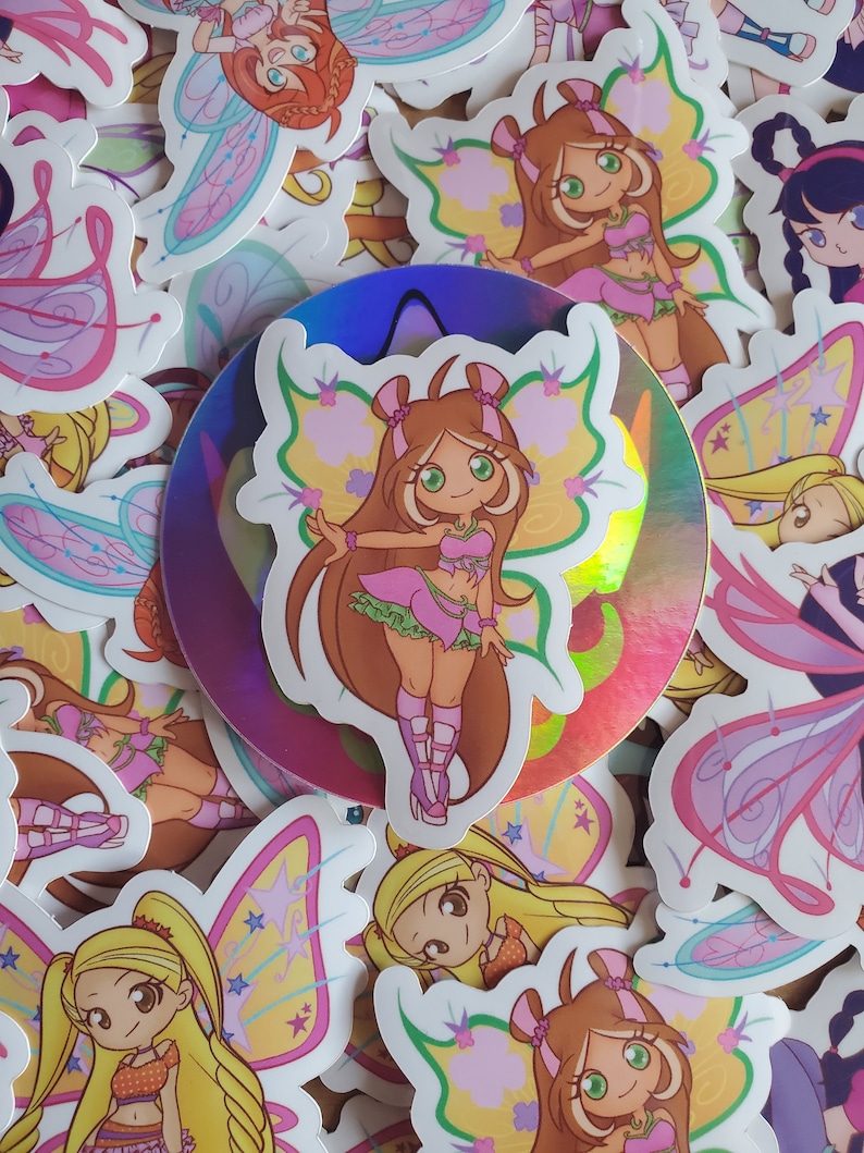 Winx Club Stickers - Etsy