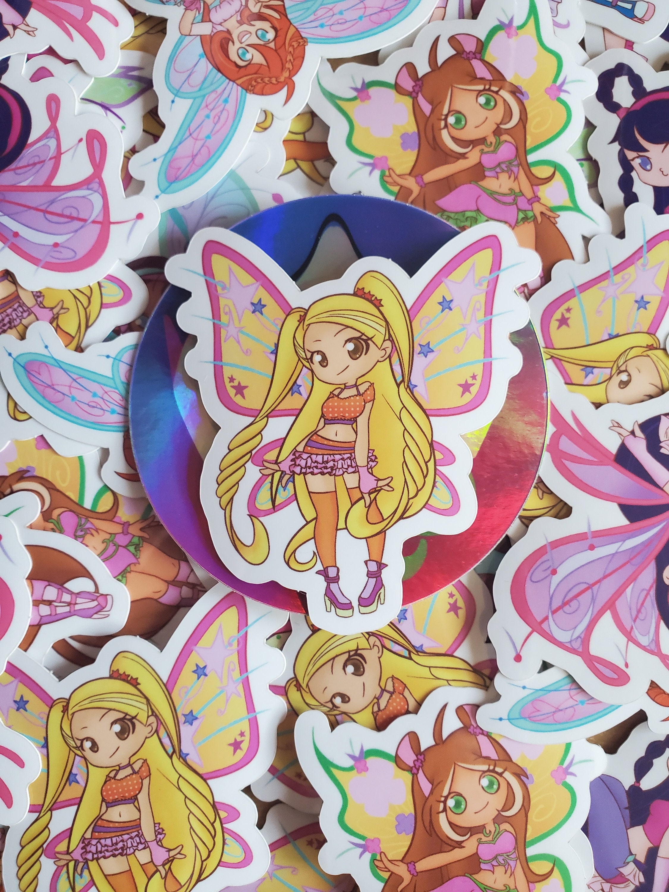 Winx Club Stickers - Etsy