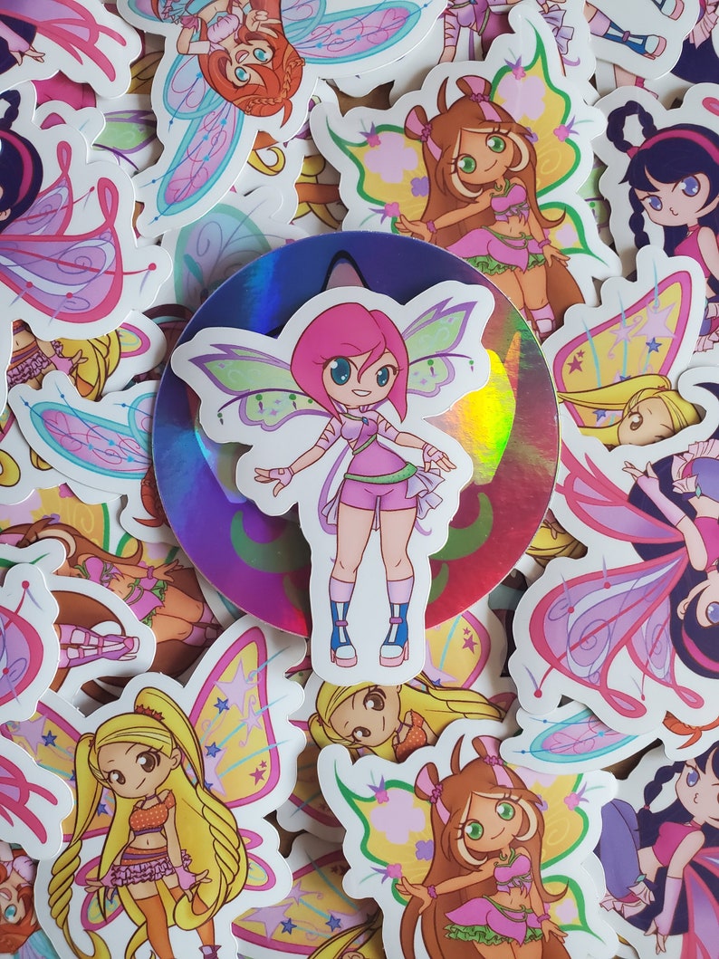 Winx Club Stickers - Etsy