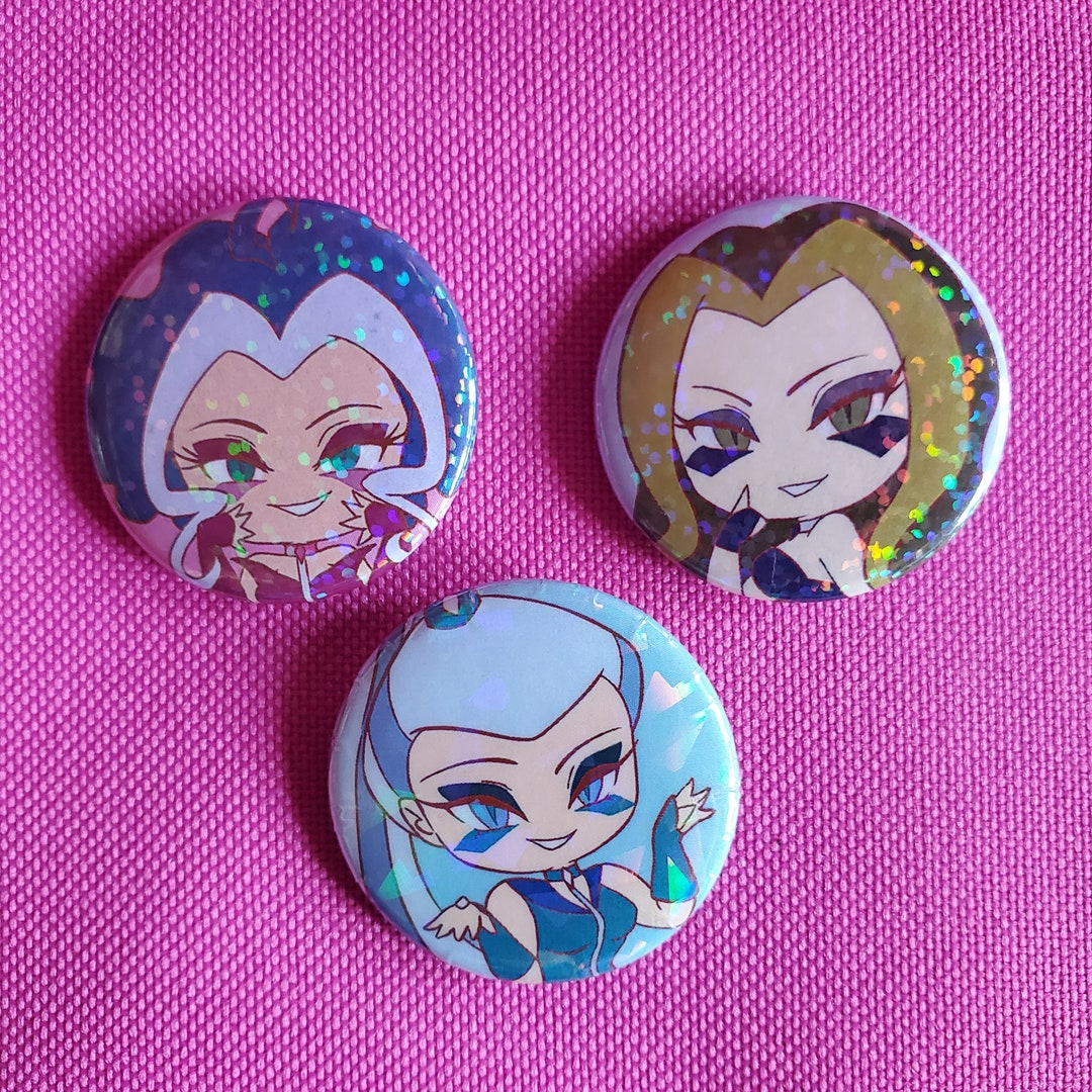 Winx Club the Trix Buttons - Etsy